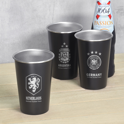 2026世界杯周边阿根廷荷兰德国足球主题纪念品水杯啤酒杯子小礼物