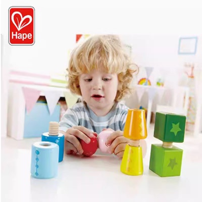 Hape儿童益智玩具平衡叠叠乐