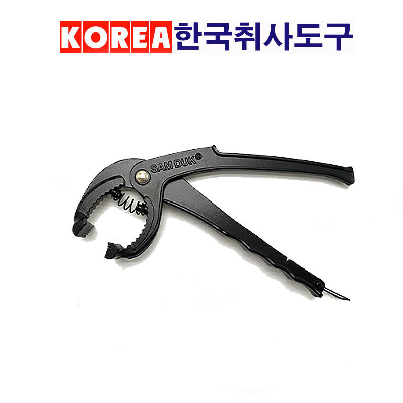 韩国进口品牌SAMDUK黑色夹防烫夹石锅厨房多用石锅钳砂锅钳防烫钳
