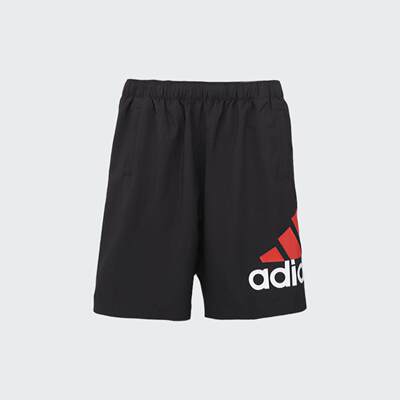 阿迪达斯童装24年夏新款短裤宽松运动五分裤休闲裤 IS5187 HR4236