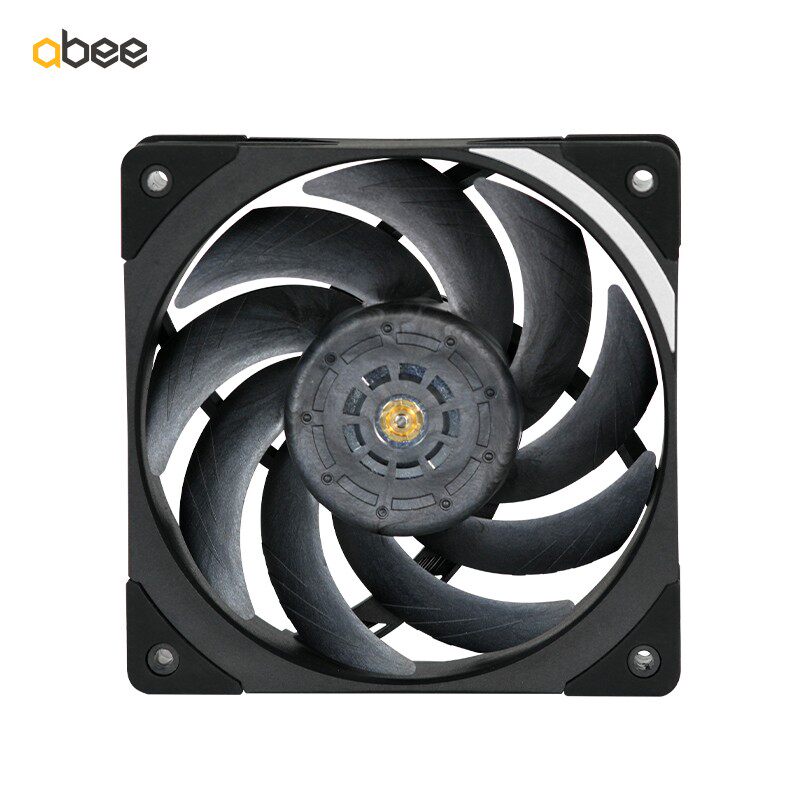abee STEM FF12-DB2K机箱风扇 2200转LCP扇叶双滚珠低噪声12CM