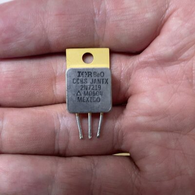 美国IR BeO 2N7219三极管，JANTX拆机品，成色--议价商品