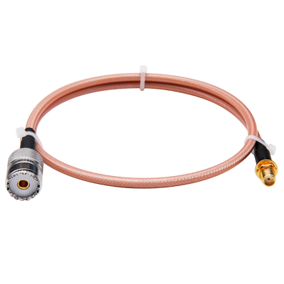 RG142DB双层镀银线SL16-K/SMA-KY