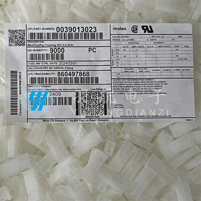 一个起售molex连接器3901-3023