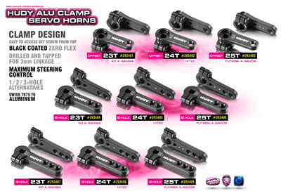 HUDY舵机臂HUDY23T24T25T