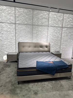 开心特麦 NF系列 柔心 大软包真皮大床 特价