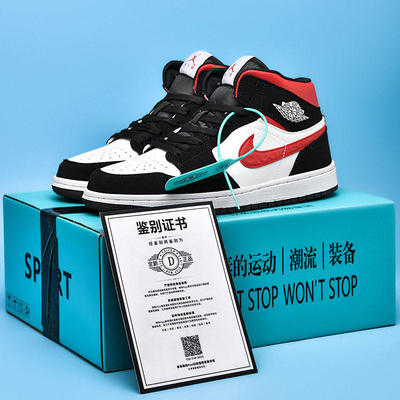 厂家直销莆田鞋aj1高帮黑白熊猫情侣鞋空军一号男鞋厚底休闲女鞋