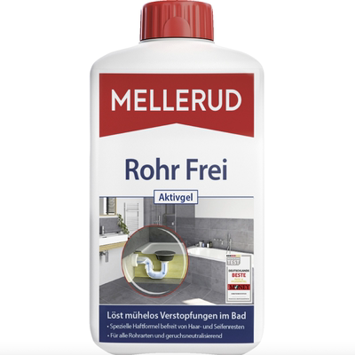 德国直邮 Mellerud Rohr Frei下水道疏通剂 管道清洁凝胶 除异味