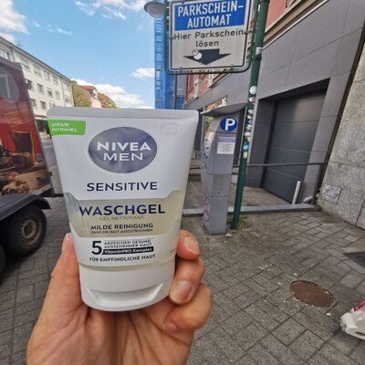 德国直邮 NIVEA MEN男士洁面凝胶 敏感肌 无皂基 温和洗面奶100ml