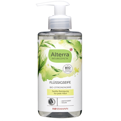 德国直邮 Alterra 柠檬草洗手液 温和易清洁 保湿不假滑有机植物