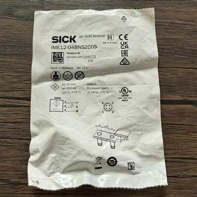 全新原装正品 SICK西克 IME12-04BNSZCOS 接近开关 1040772 现货