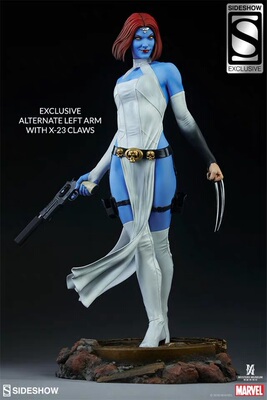 御宅手办正版现货 Sideshow Marvel X战警 魔形女 Mystique PF 雕