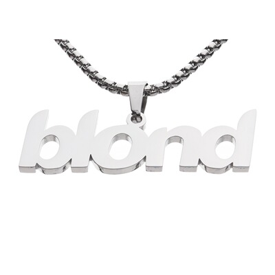 项链钛钢钛钢吊坠情侣