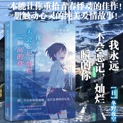 我永远不会忘记灿烂一瞬间的你 小说 中文版 冬野夜空 日本青春文学畅销催泪神作 绝症少女与孤僻少年的纯爱悲歌胰脏物语 博库网