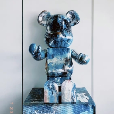 Be@rbrick 积木熊 Bearbrick大理石5代 PU5  1000%