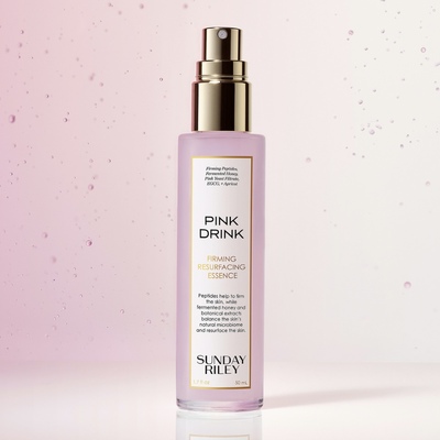 美版SUNDAY RILEY Pink Drink粉色饮料平滑紧致精华水喷雾50ml
