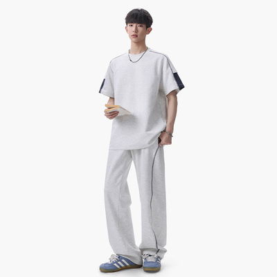 【花总Elvis】夏季时尚潮流冰感运动套装APT602+APK