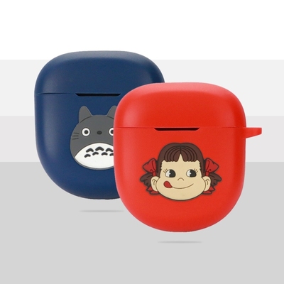 适用BoseQC 大鲨2/3代Ultra开放式夹耳蓝牙耳机保护套小清新萌卡通龙猫牛奶妹史迪奇史努比库洛米柴犬硅胶壳