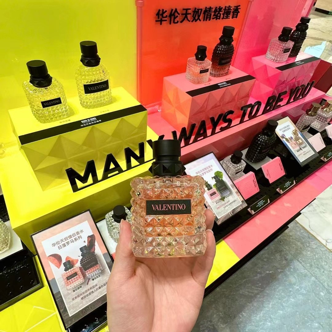 好价~华伦天奴撞香白日玫瑰唐娜小姐随性100ml女士浓香水