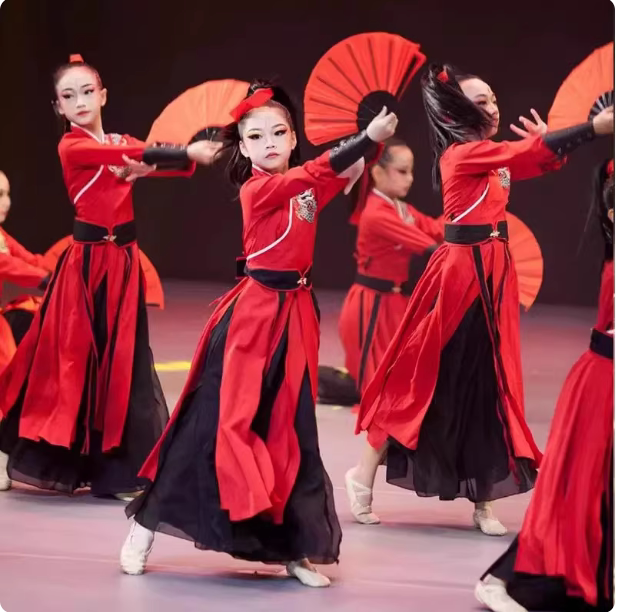 雪龙吟演出服古典舞蹈女中国舞艺考太极剑象王行九州同古装表演服