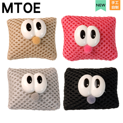 大眼睛枕头Crocs洞洞鞋配饰diy