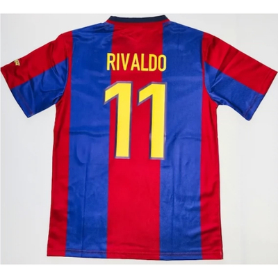 98 99 barcelona  Rivaldo jersey luis enriquejersey shirt