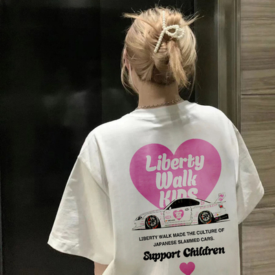 LBWK改装汽车文化美式短袖T恤