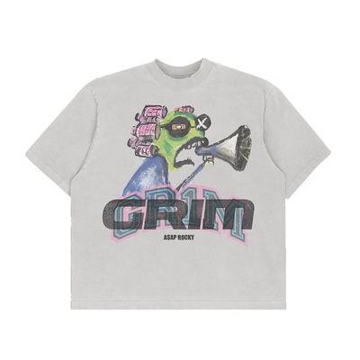 AWGE x A$AP Rocky GR1M SHORT SLEEVE 说唱 短袖 短T  T恤 潮