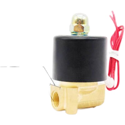 3分电磁阀 2W-040-10 DN10黄铜 常闭水用电磁阀(图)geerte格尔特
