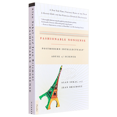 时髦的空话 后现代知识分子对科学的滥用 Fashionable Nonsense Alan Sokal 英文原版 Jean Bricmont【中商原版】