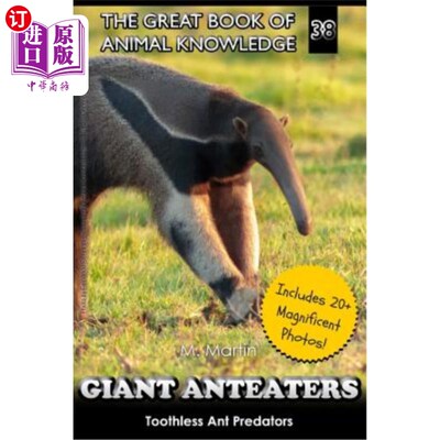 海外直订Giant Anteaters: Toothless Ant Predator 巨型食蚁兽：无牙蚂蚁捕食者