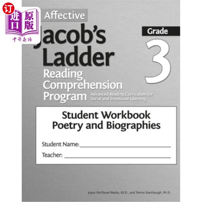 海外直订Affective Jacob's Ladder Reading Comprehension Program: Grade 3, Student Workboo 情感性雅各布阶梯阅读理解课