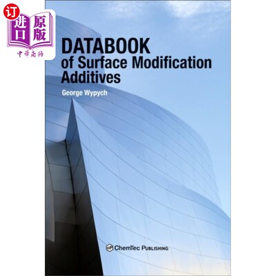 海外直订Databook of Surface Modification Additives 表面改性添加剂数据手册