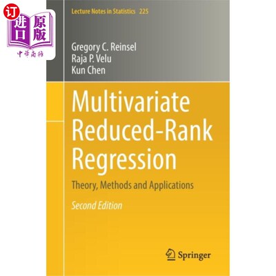 海外直订Multivariate Reduced-Rank Regression 多元降秩回归