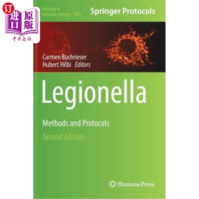 海外直订医药图书Legionella: Methods and Protocols 军团菌：方法和方案