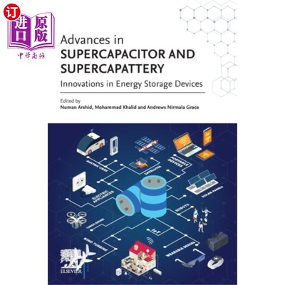 海外直订Advances in Supercapacitor and Supercapattery 超级电容器和超级磷灰石的研究进展