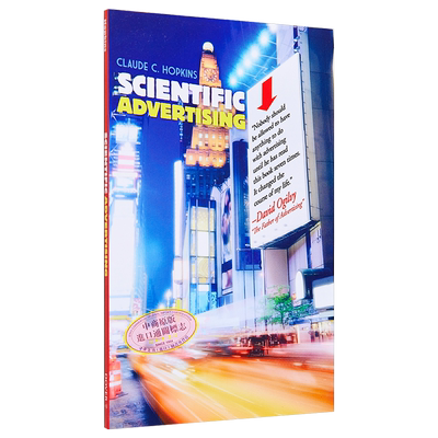 预售 Scientific Advertising Claude C. Hopkins 英文原版 科学的广告【中商原版】
