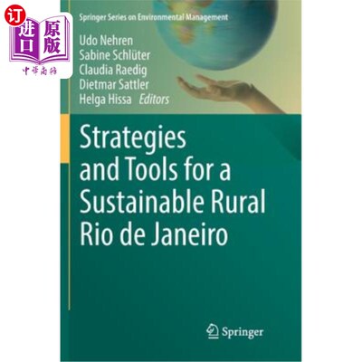 海外直订Strategies and Tools for a Sustainable Rural Rio de Janeiro 可持续发展里约热内卢农村的战略和工具