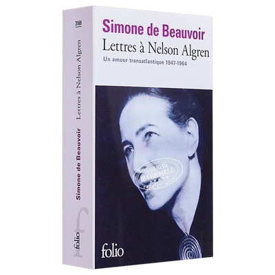 预售 波伏娃 越洋情书 Lettres a Nelson Algren 法文原版 Simone de Beauvoir 第二性 作者 存在主义女权理论【中商原版】