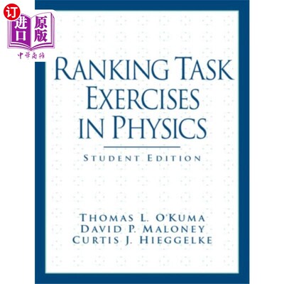 海外直订Ranking Task Exercises in Physics 物理任务练习排名