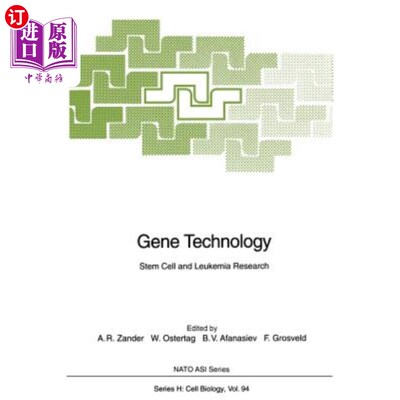 海外直订医药图书Gene Technology: Stem Cell and Leukemia Research 基因技术：干细胞与白血病研究