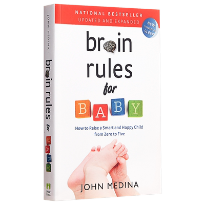 【中商原版】婴儿的思考法则 [英文原版]Brain Rules for Baby