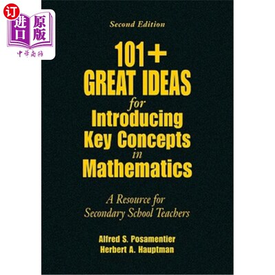海外直订101+ Great Ideas for Introducing Key Concepts in Mathematics: A Resource for Sec 101+引入数学关键概念的伟大