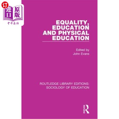 海外直订Equality, Education, and Physical Education 平等、教育和体育