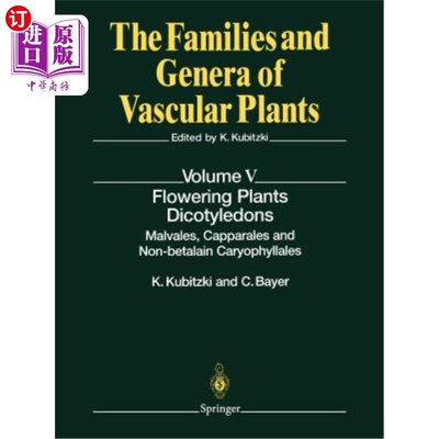 海外直订Flowering Plants - Dicotyledons: Malvales, Capparales and Non-Betalain Caryophyl 开花植物.双子叶植物：石竹