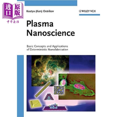 现货 等离子体纳米科学 Plasma Nanoscience Kostya Ostrikov 英文原版【中商原版】Wiley