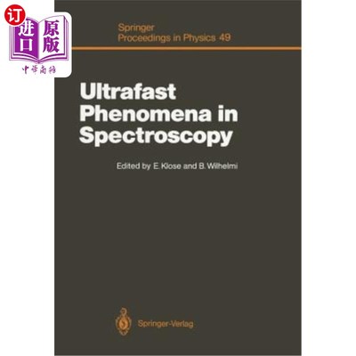 海外直订Ultrafast Phenomena in Spectroscopy: Proceedings of the Sixth International Symp