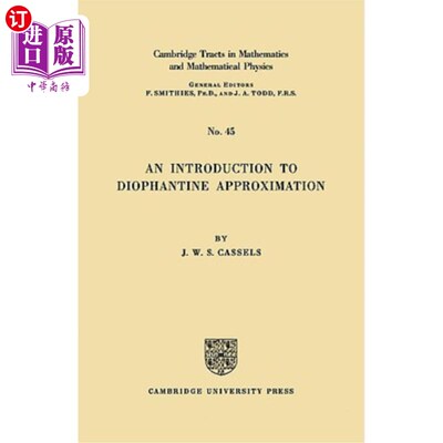 海外直订Diophant Approx 丢番图近似值