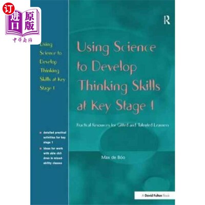 海外直订Using Science to Develop Thinking Skills at KS1 在KS1用科学培养思维能力