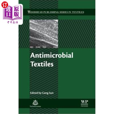 海外直订Antimicrobial Textiles 抗菌纺织品